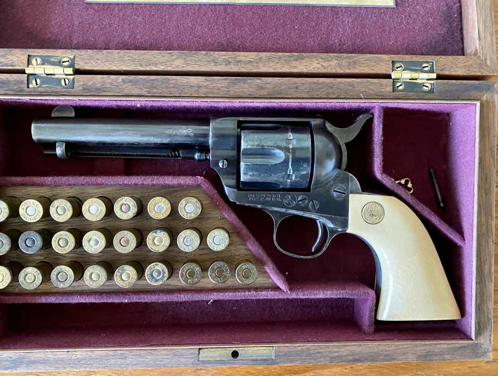 Colt Single Action Army SAA GEN 1 1906 production cased display ...