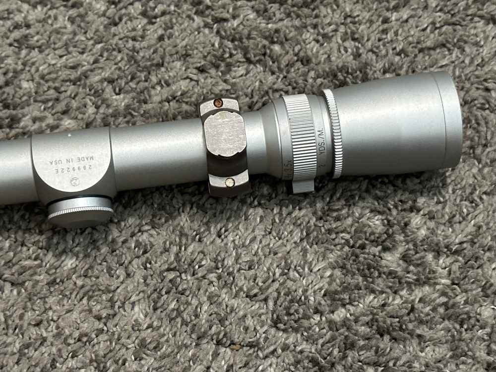 Leupold Vari-x iii 3.5-10x40mm riflescope silver SS 1” tube duplex 1/4 ...