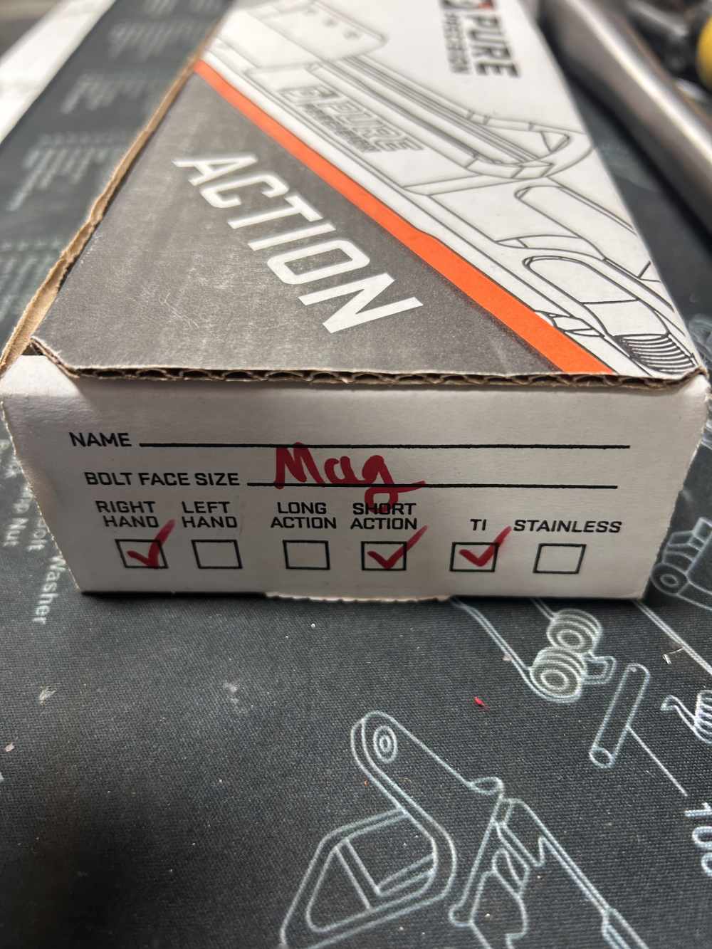 Pure Precision Short Action Mag Bolt RH- Remington700 - Rifle Lowers at ...