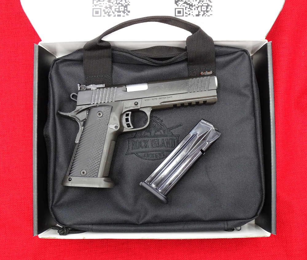 RIA Rock Island Armory M1911 A2 FS 9mm Ultra Match Tactical Pistol FREE ...