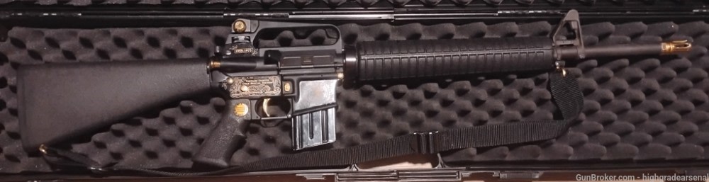 Colt ar15 Vietnam commemorative gold m16 - Semi Auto Rifles at ...