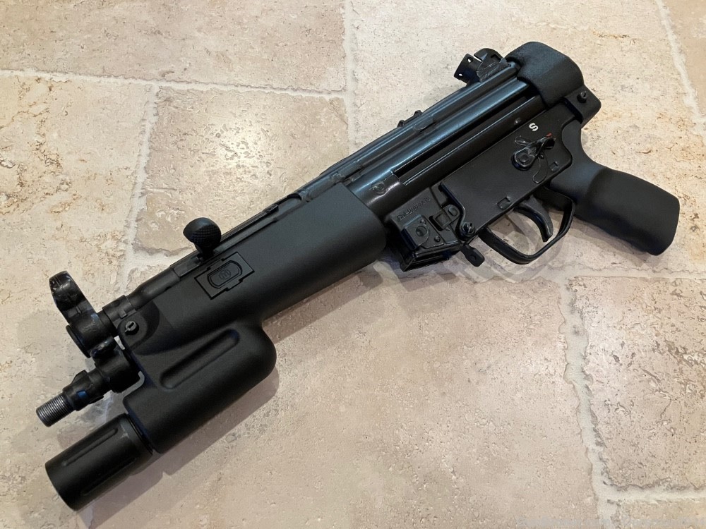 Pakistan Ordnance Factory POF MP5 with Gibbous Outfitters Handguard ...