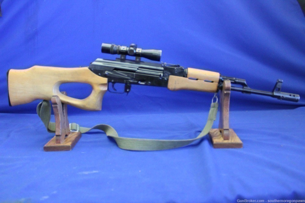 Hungarian FEG SA85M AK47 AKM 7.62x39 Thumbhole Stock 16.5" - Semi Auto Rifles at GunBroker.com ...