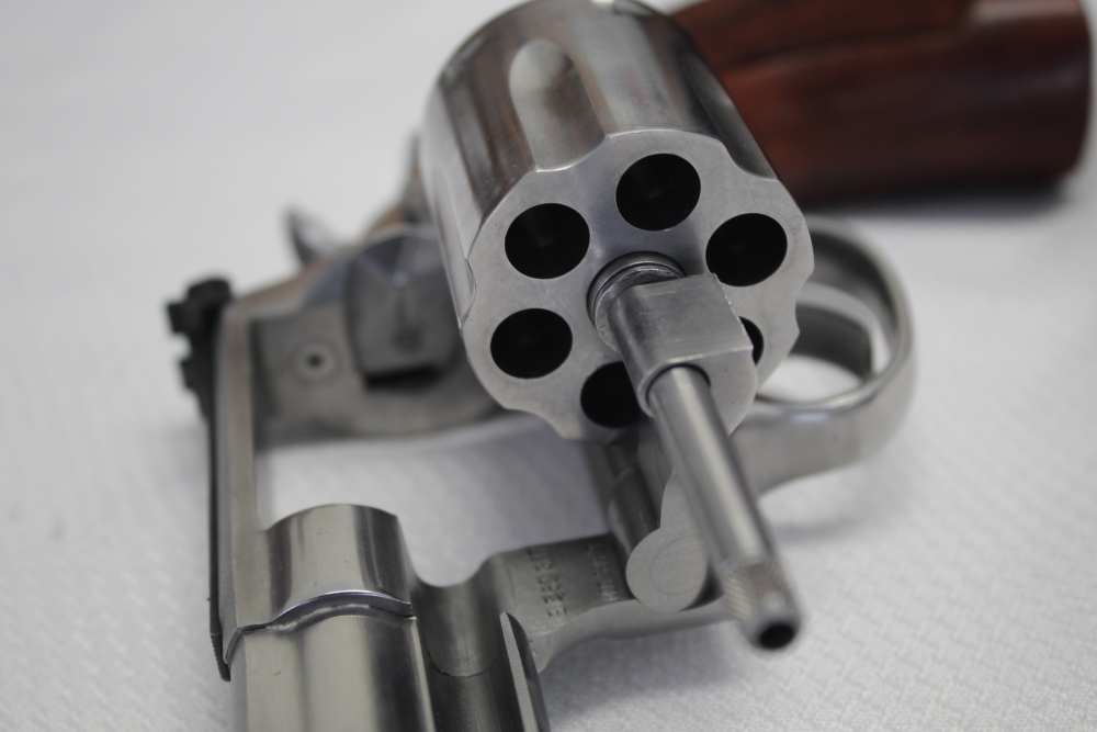 Smith & Wesson Model 686-3 Combat Magnum Stainless, .357 Mag, 8 3/8 ...