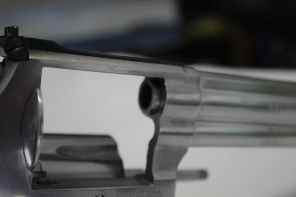 Smith & Wesson Model 686-3 Combat Magnum Stainless, .357 Mag, 8 3/8 ...