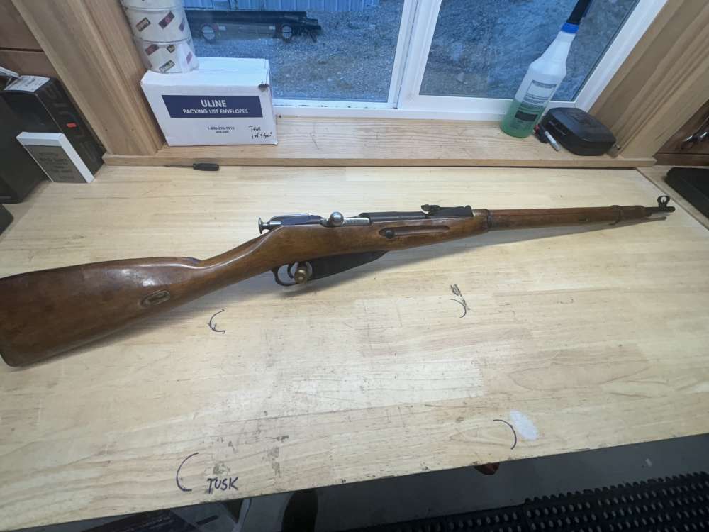 WW2 Russian m91/30 mosin nagant, 1943 production matching - Curios ...
