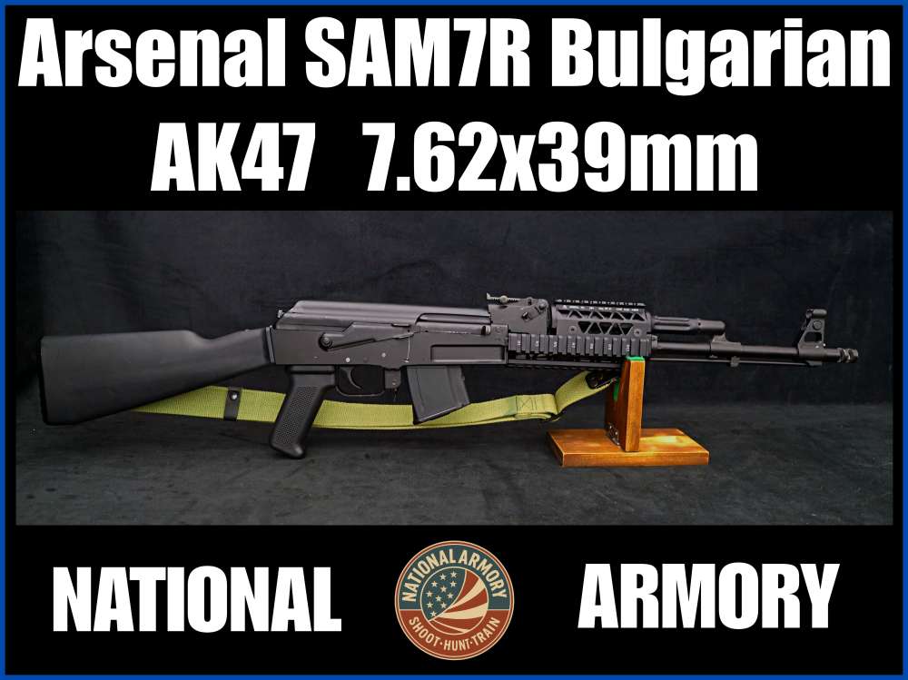 Arsenal SAM7R Bulgarian AK47 7.62x39mm 16" 10+1 w/ PR-01 Quad Rail ...