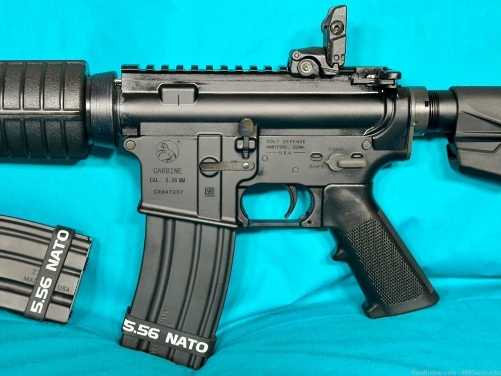 COLT Carbine Pistol 5.56 AR-15 AR15 Pistol 11.5" Commando Upper Colt ...