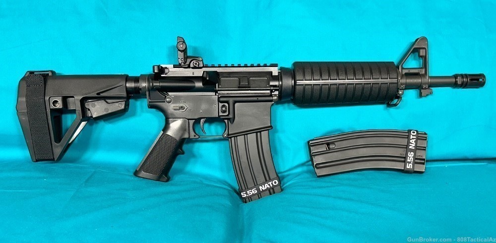 COLT Carbine Pistol 5.56 AR-15 AR15 Pistol 11.5" Commando Upper Colt ...