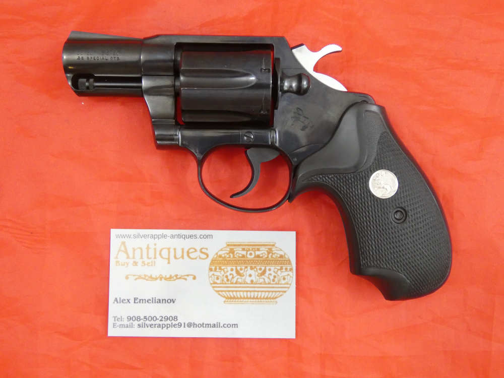 AS NEW COLT DETECTIVE SPECIAL 2" REVOLVER Royal Blue ORIGINAL BOX 1994 ...