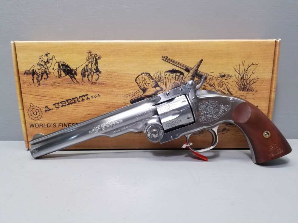 Taylor's & Co. Schofield .45 Colt 7" 6-Shot Hand Engraved Beautiful ...