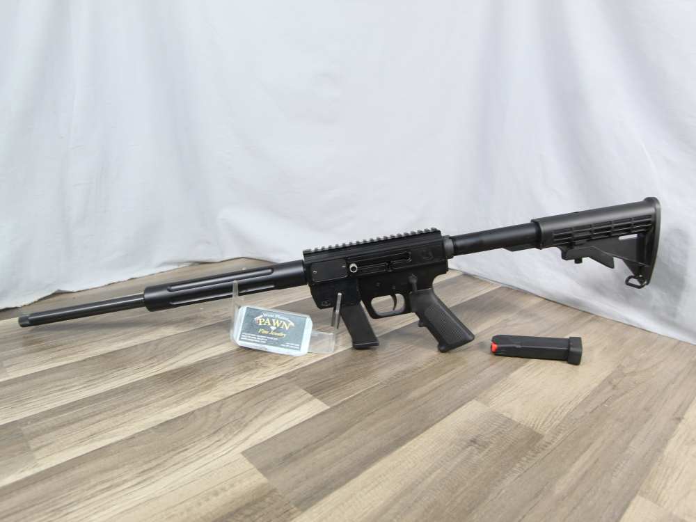 Just Right Carbines Model JR Carbine 9mm Luger 17" 18+1 Black Threaded ...