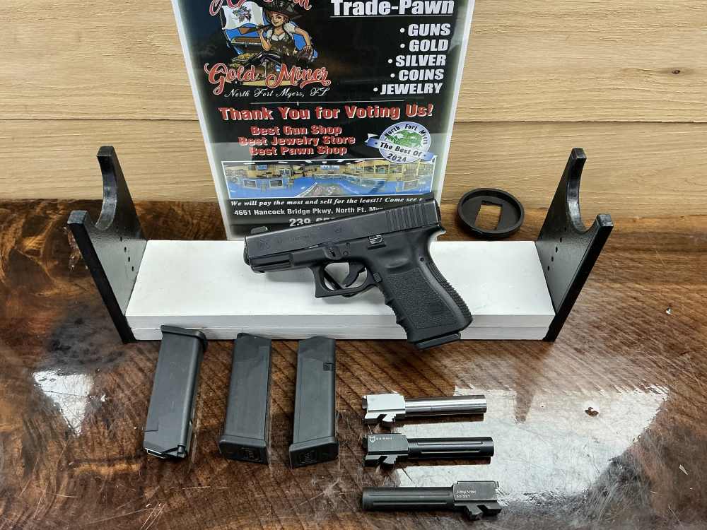 GLOCK GEN4 G32 .357 SIG/9MM/.40 SW 3 BARRELS, 4 MAGS LAYAWAY AVAILABLE ...