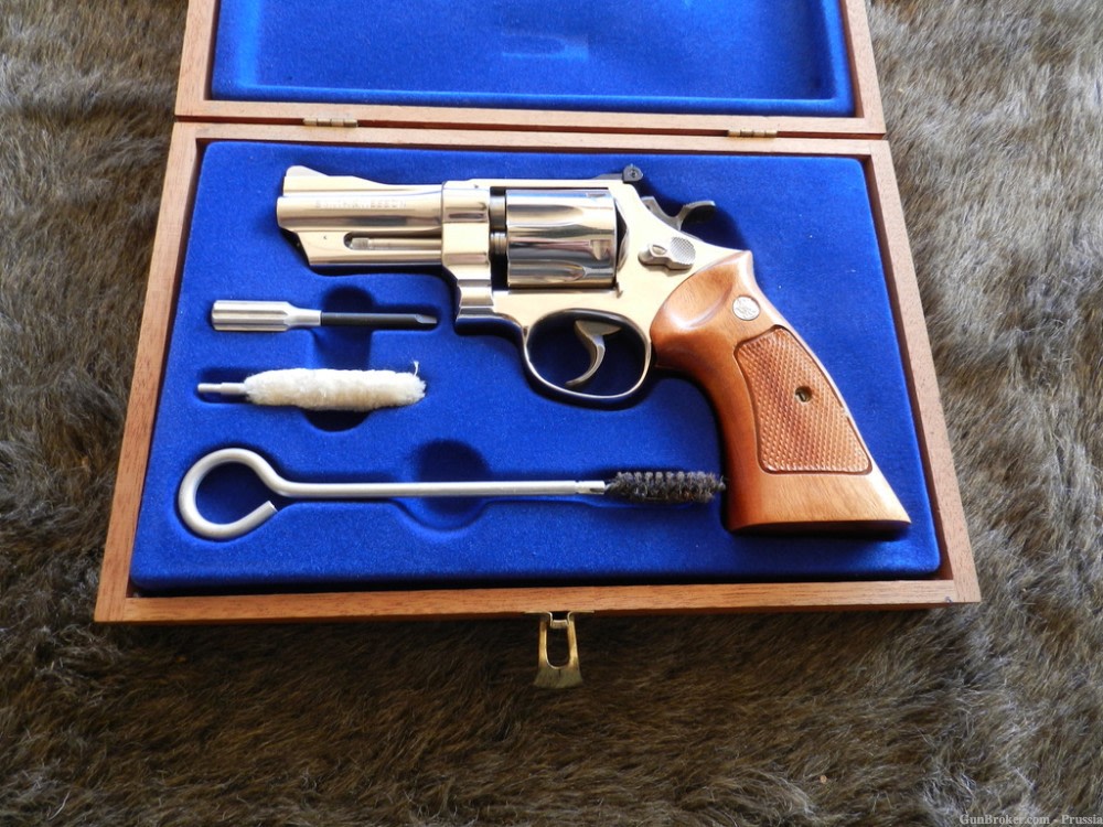 S&W Model 27-2 357 Mag 3 1/2" Nickel TTTHTS NI Pres Case - Revolvers at ...