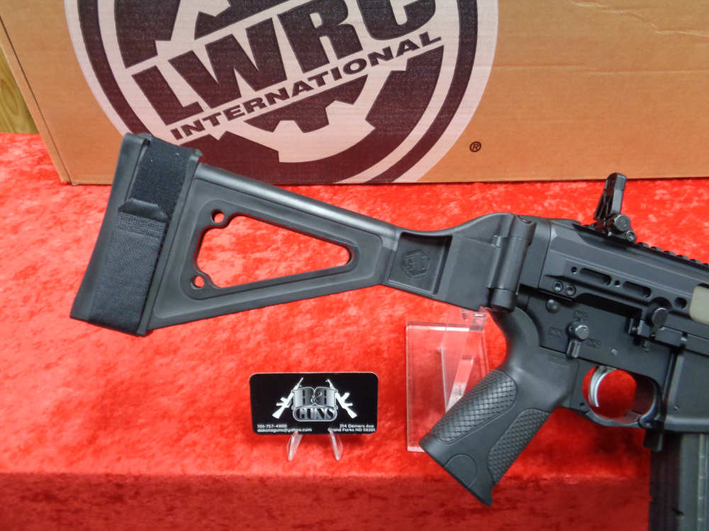 LWRC SMG 45 ACP Semi Auto H&K UMP Magazine Folding Brace BOX EXTRAS I ...