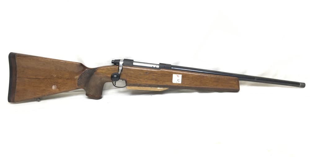 Tikka M65 Sporter Heavy Barrel shark fin Paddle stock 30-06 threaded ...