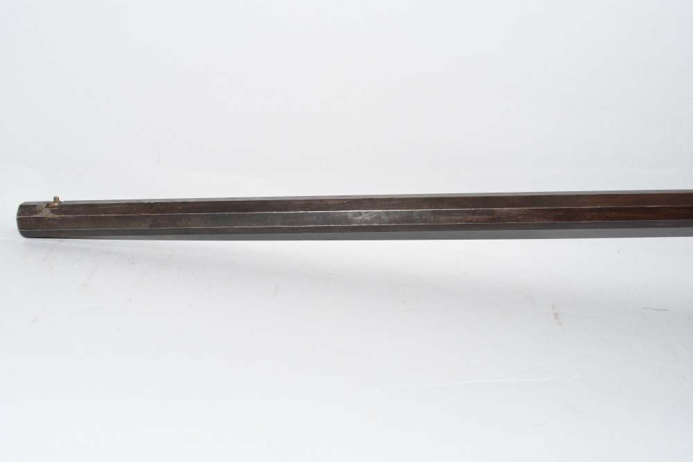 Antique Frank Wesson Double Trigger Single Shot Sporting Rifle 44 ...