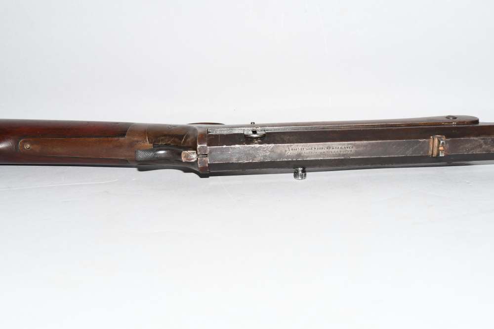 Antique Frank Wesson Double Trigger Single Shot Sporting Rifle 44 ...