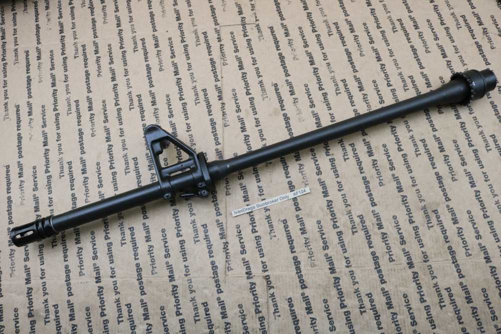 Colt 20" M16 A2 Barrel Kit M16A2 AR15 M16A2 Chrome Lined USGI Retro ...