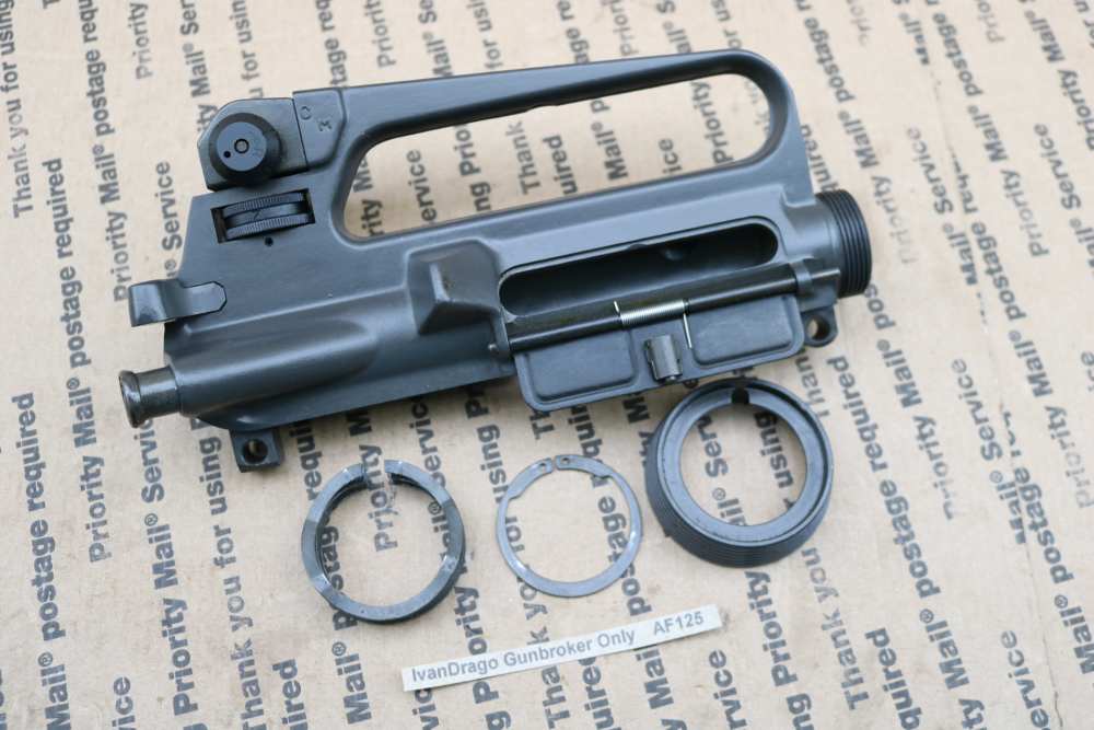 Colt M16 A2 Upper Receiver PREBAN Kit Retro AR15 Dark GREY 1993 MINT ...
