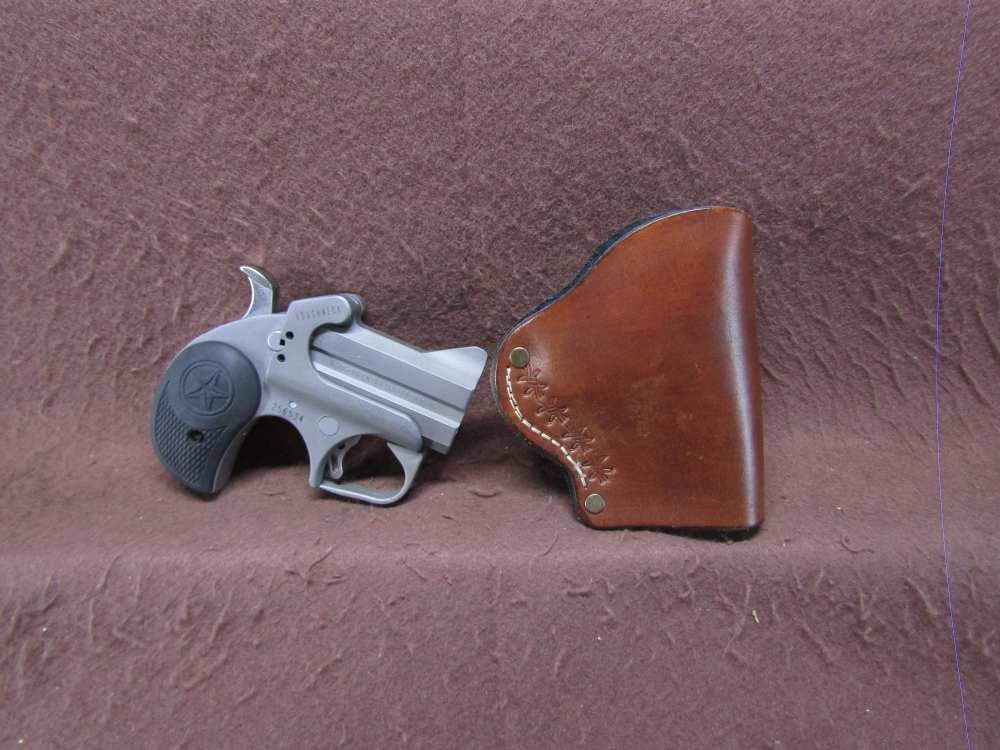 Bond Arms Roughneck 45 ACP 2 Shot O/U Derringer 2.5" Oct BRLs Exc Bores ...