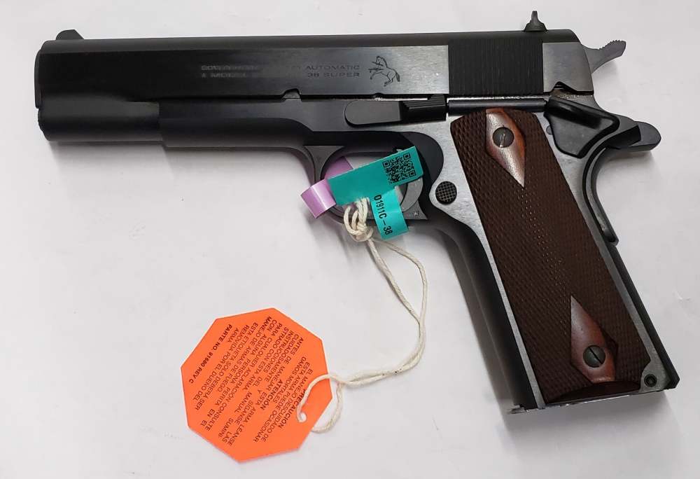 Colt 1911 Government 38 Super 5in blue finish O1911C-38 - Semi Auto ...