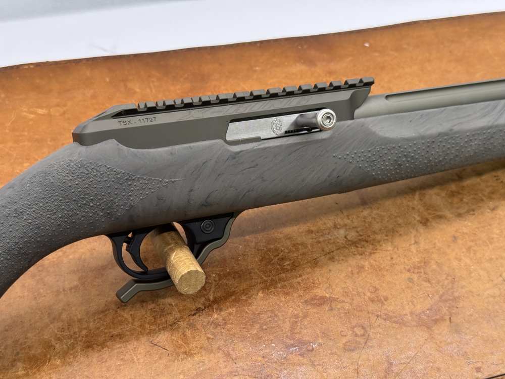 TACTICAL SOLUTIONS X-RING SEMI RIFLE 22LR OD GREEN OVER MOLDED STOCK ...