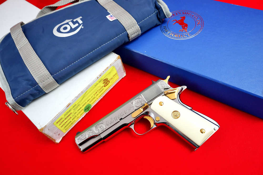Lew Horton Colt Custom Shop El Presidente Premier Factory Engraved 1 of ...