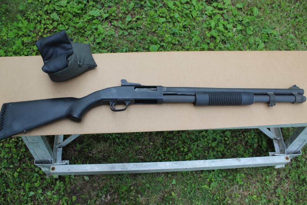 Mossberg 590 A1 Tactical Riot 12 Ga 9 Shot Ghost Ring Bayonet Lug - Pump Action Shotguns at ...