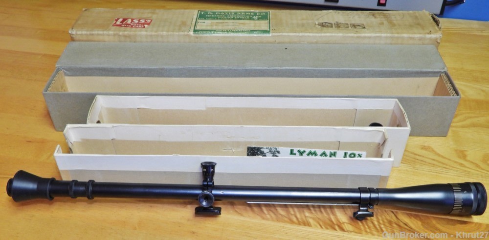 Lyman Targetspot 10X Scope - Scopes at GunBroker.com : 1126448588