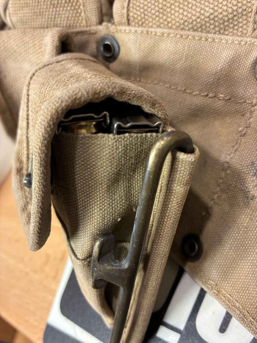 PB Co 1918 Ammo belt 10 pocket 1903 & 1917 WW1 - WWI & WWII Collectibles at GunBroker.com ...