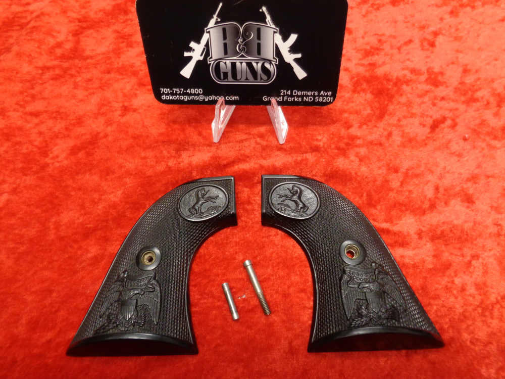 ORIGINAL Colt SAA Single Action Army Peacemaker EAGLE Grips 45 - Pistol ...