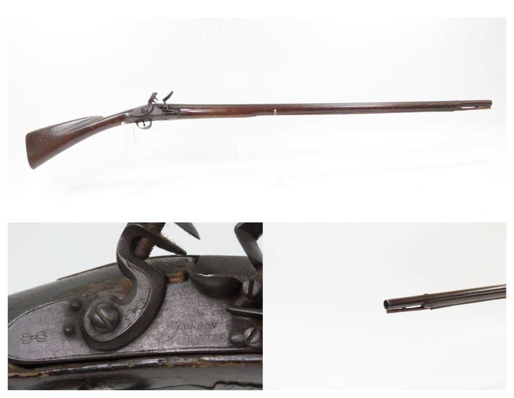 Antique Early English FLINTLOCK 12 Gauge INDIAN TRADE Shotgun/Fowling ...