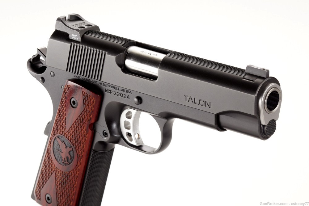 Nighthawk Custom Talon II - 4.25" Bbl (.45 ACP) - CA Compliant - Black/Wood - Semi Auto Pistols ...