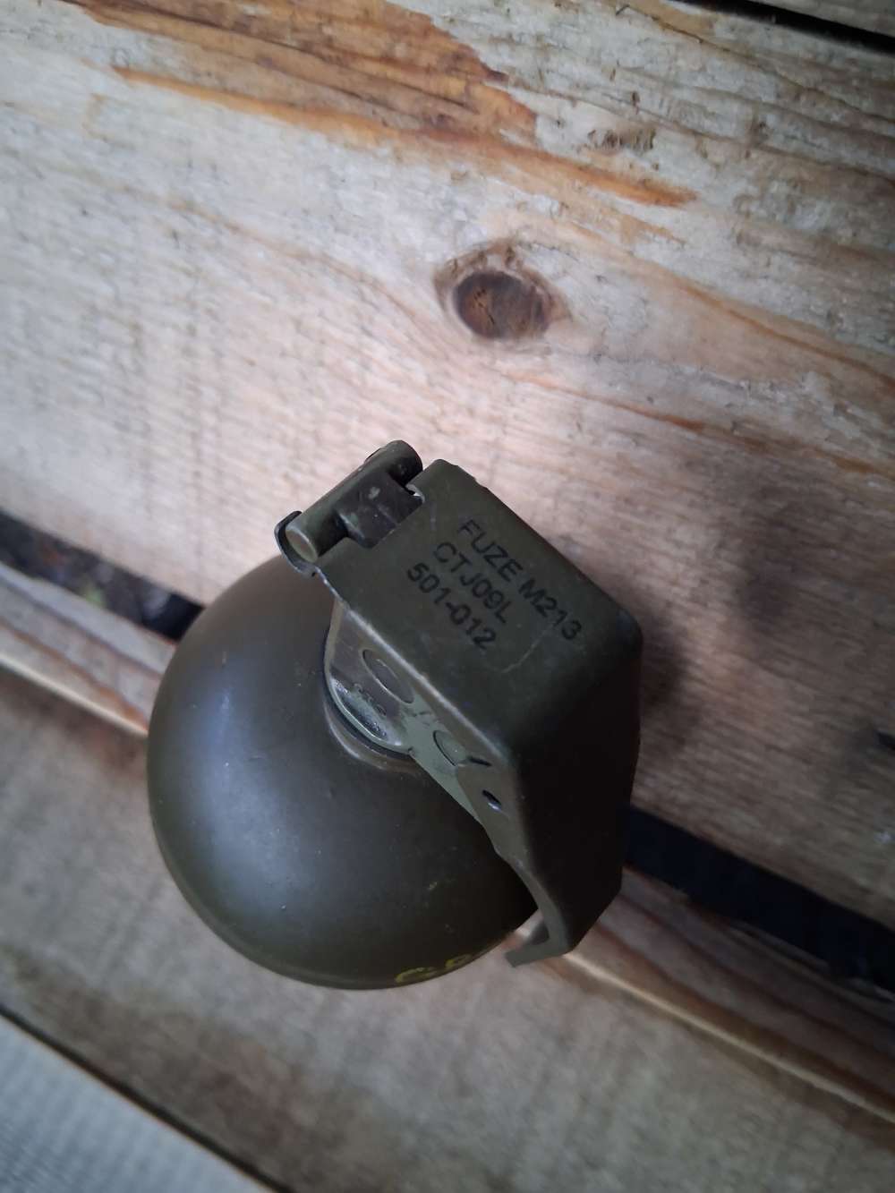 Inert M67 M1967 hand grenade exact weight & matrix pat replica from ...