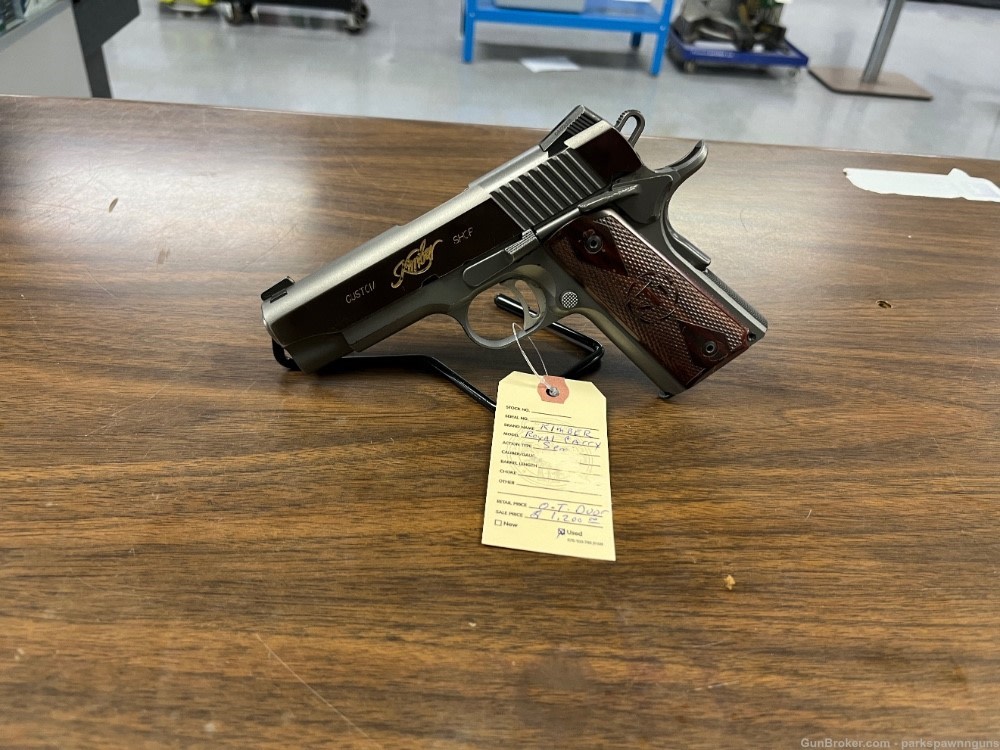 Kimber Royal Carry Custom Shop 1911 .45 ACP RARE - Made in 2000 - Semi ...