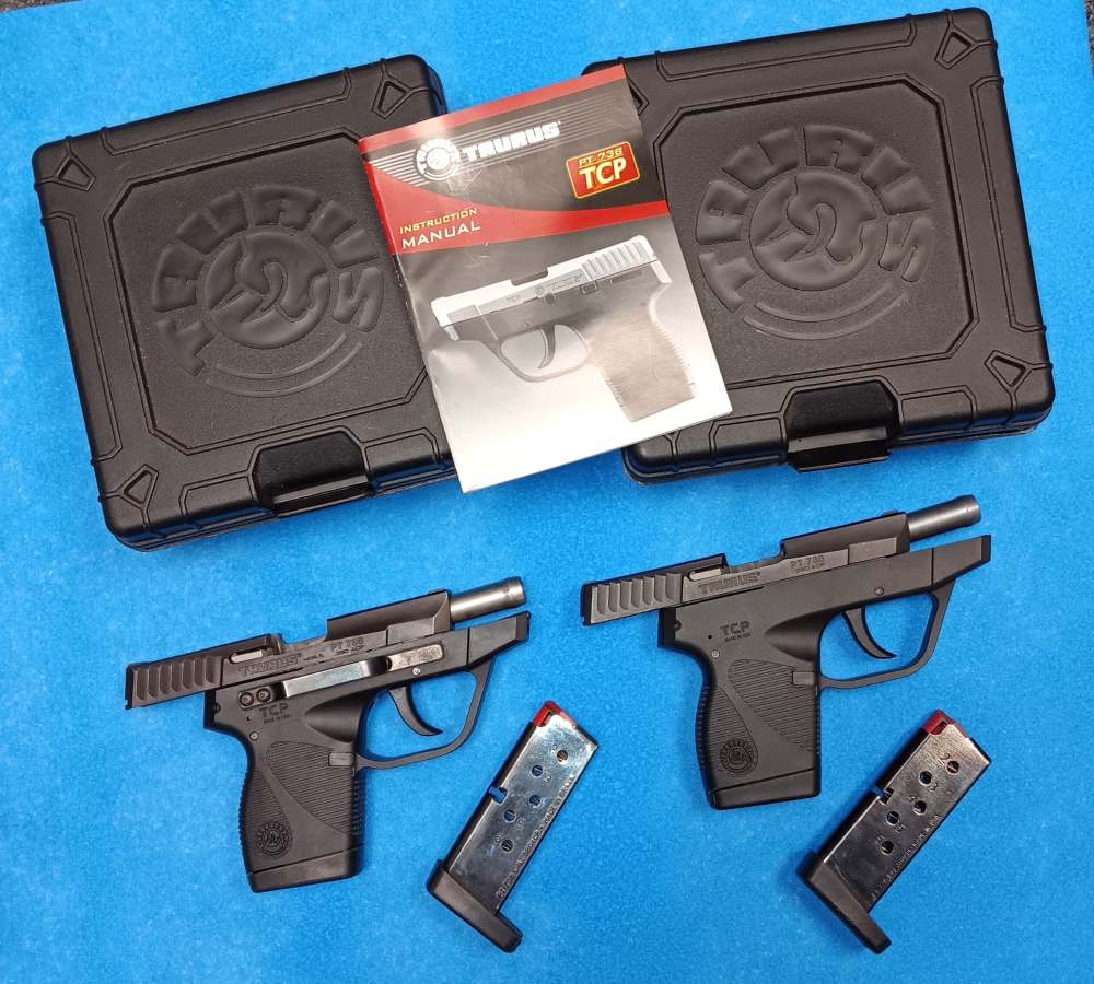 Pair of Taurus 380 PT738 - Semi Auto Pistols at GunBroker.com : 1126663939