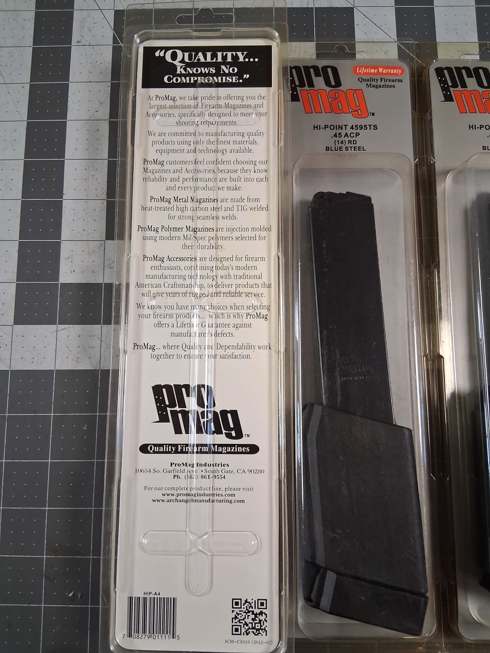 hi point 45acp extended magazine clip lot 3 pack - Rifle Magazines ...