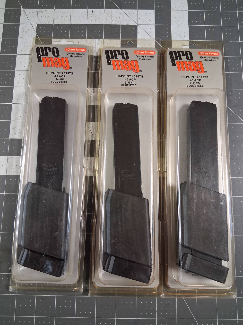 hi point 45acp extended magazine clip lot 3 pack - Rifle Magazines ...