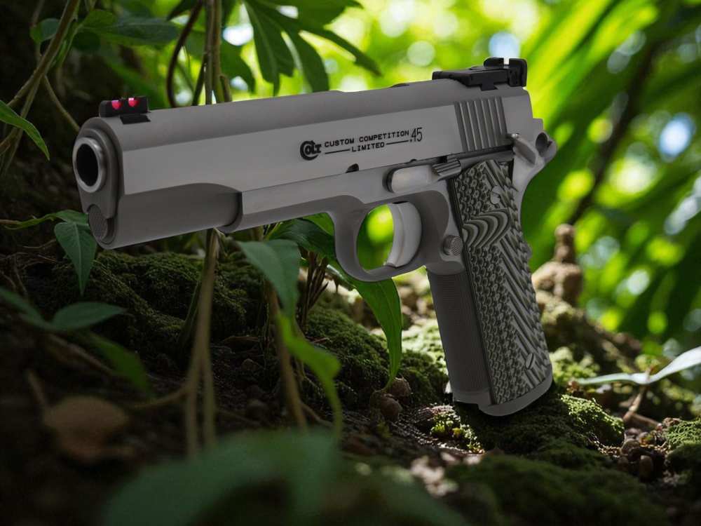 COLT CUSTOM SHOP 1911 COMPETITION STAINLESS 45acp SKU: o1070CS - Semi ...