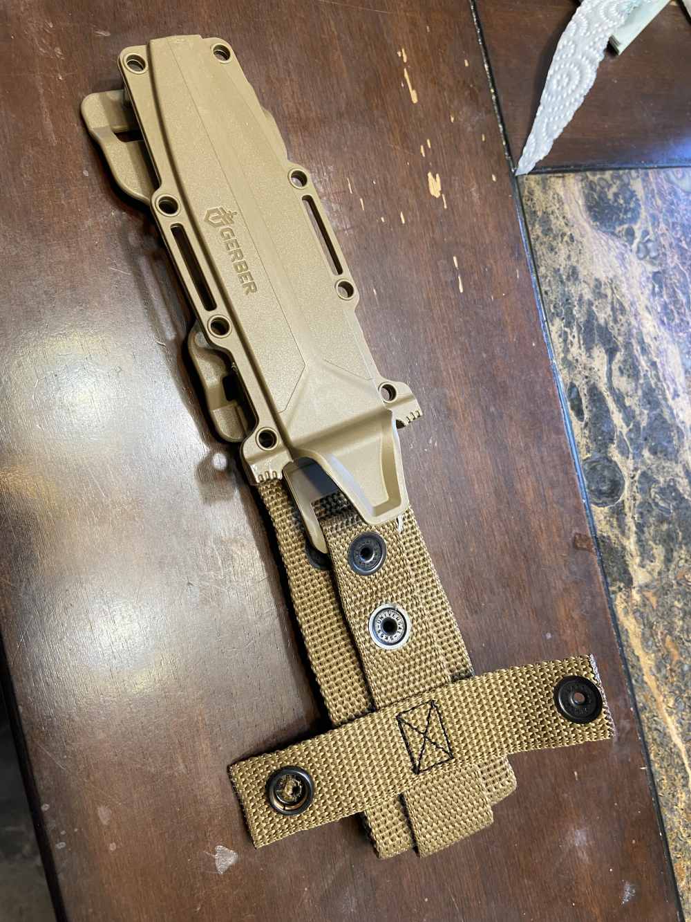 Gerber strong arm fixed blade sheath - Collectible Knives at GunBroker ...