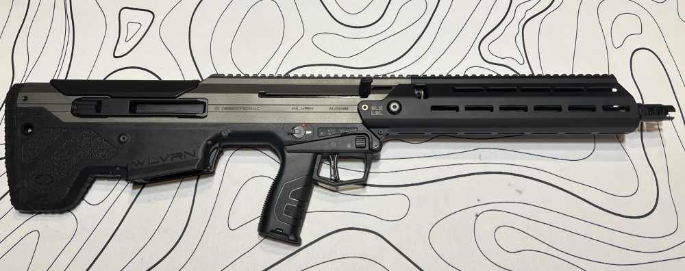 Desert Tech WLVRN 5.56 20” barrel. BLK labels handguard, New - Semi ...