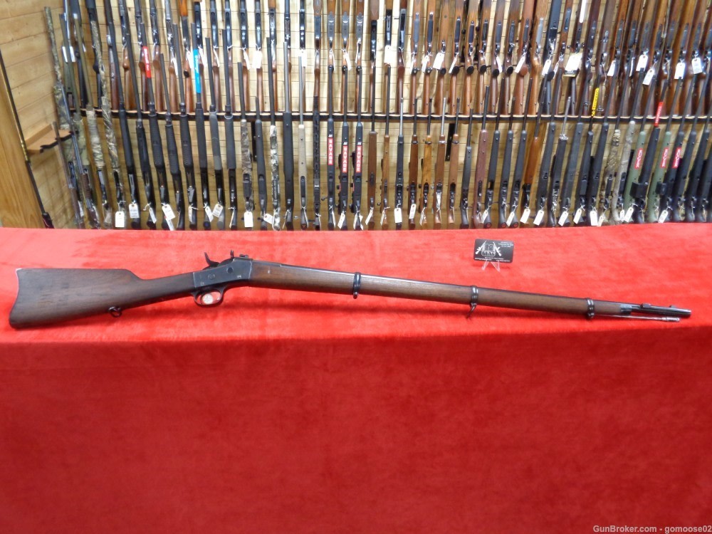 Remington Model 1870 1874 Rolling Block 43 Spanish ANTIQUE Rifle NO FFL ...
