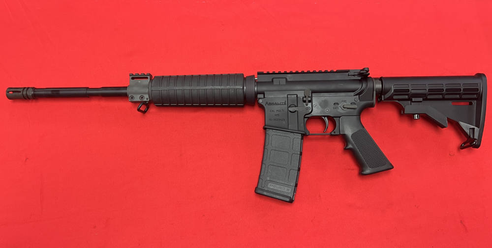ARMALITE M15 AR-15 rifle 5.56x45mm NATO black flat-top adj. stock 1 ...