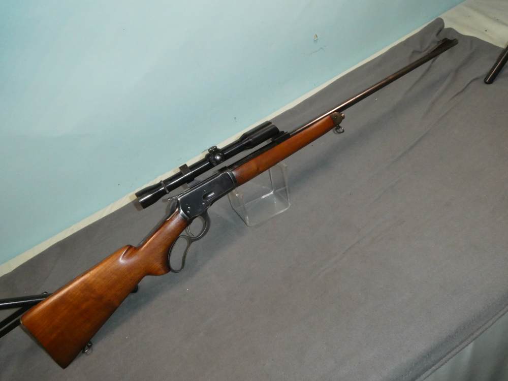 Fine Winchester Model 65 Lever Action Rifle, .218 Bee, w/Scope - Curios ...