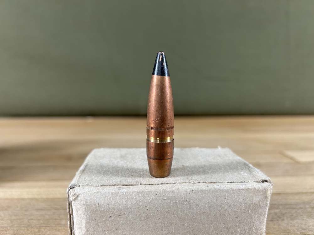 .50 BMG Black Tip Armor Piercing 700 Grain Steel Core Projectiles 46 ...