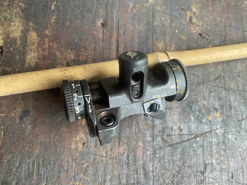 Swedish Mauser Target Sight Carl Gustafs GF Micrometer M96 1896 CG63 ...