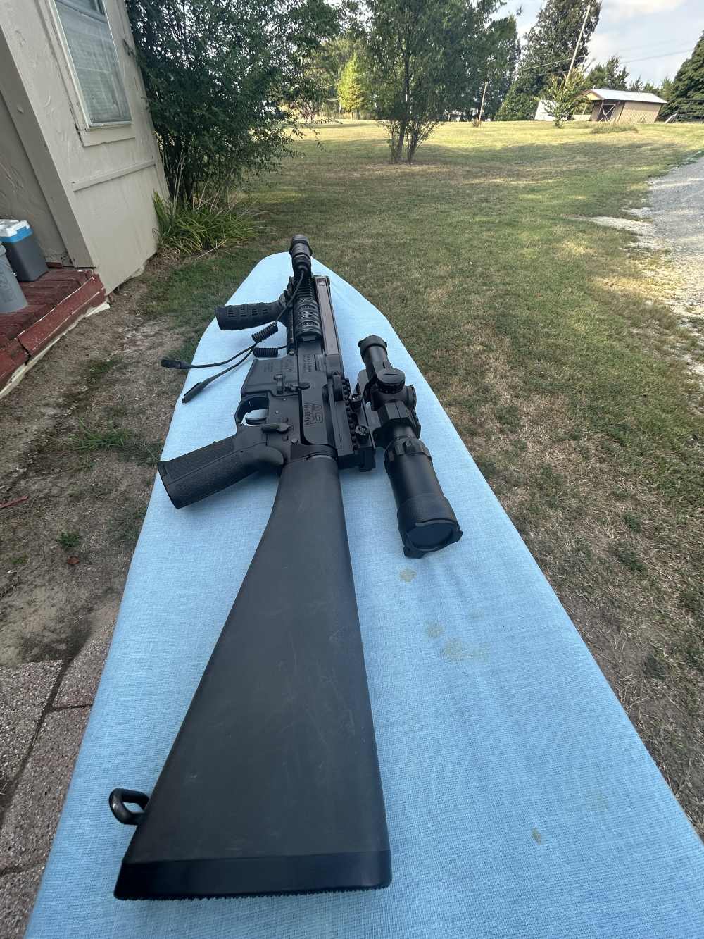 AR 5.7x28, FN Herstel, with a Millet Scope, light, Laser, and other ...