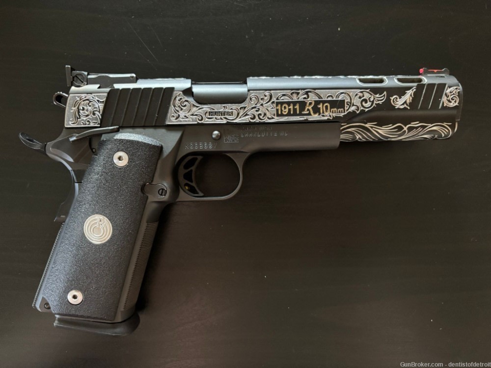 1911 Masterpiece | Para Double Stack Frame | Longslide 10mm | Gold ...