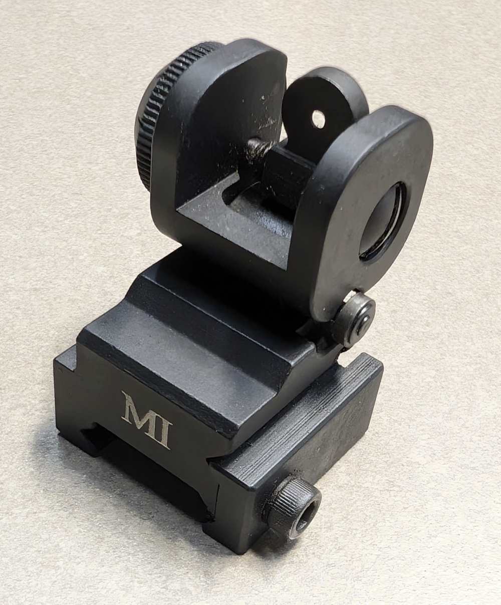 MI AR-15 A2 BUIS LE take off M4 M16 iron sight FAST FEDEX 2DAY SHIP ...